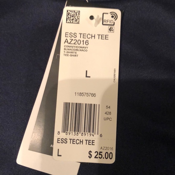 adidas | Shirts | Adidas Ess Tech Tee | Poshmark
